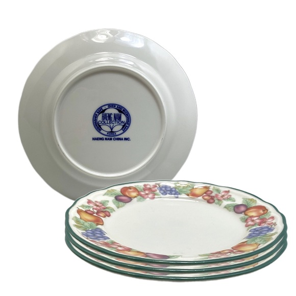 Dining | Set Of 4 Haeng Nam China Salad Plates | Poshmark